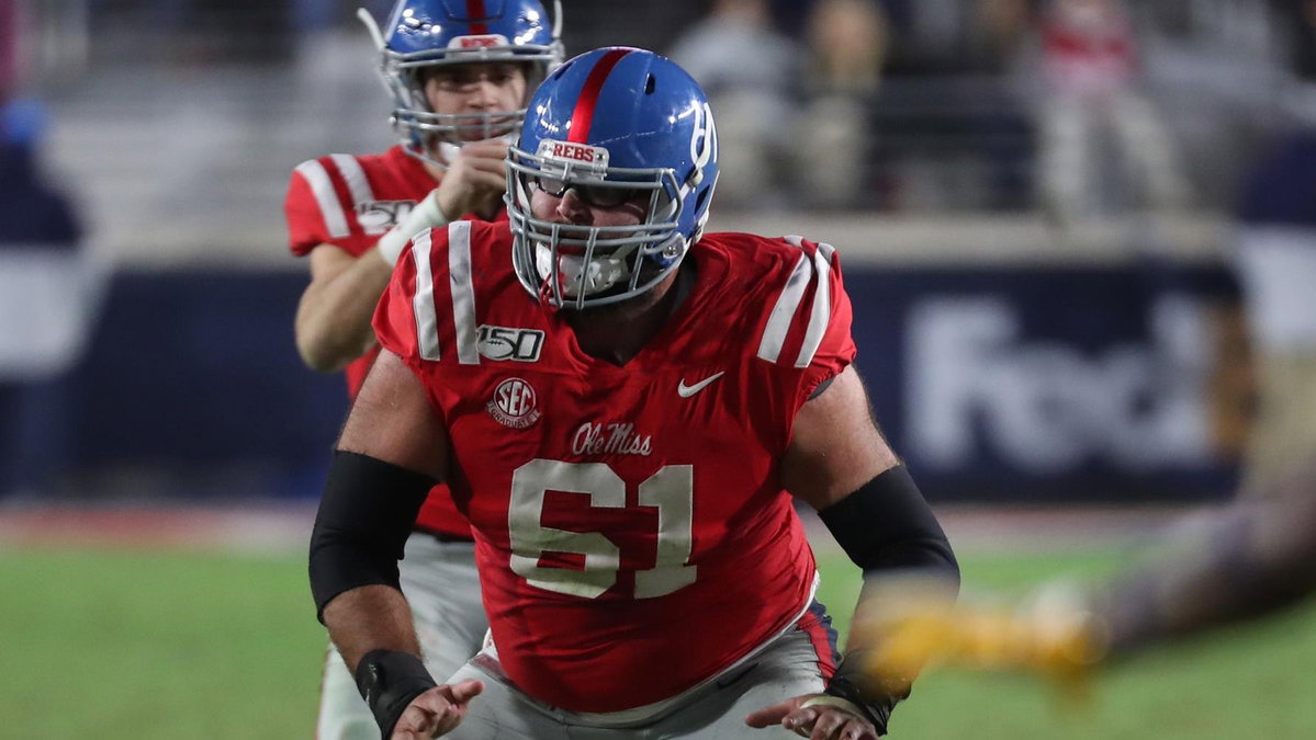 New Mexico State lands Ole Miss OL transfer Eli Johnson - KVIA
